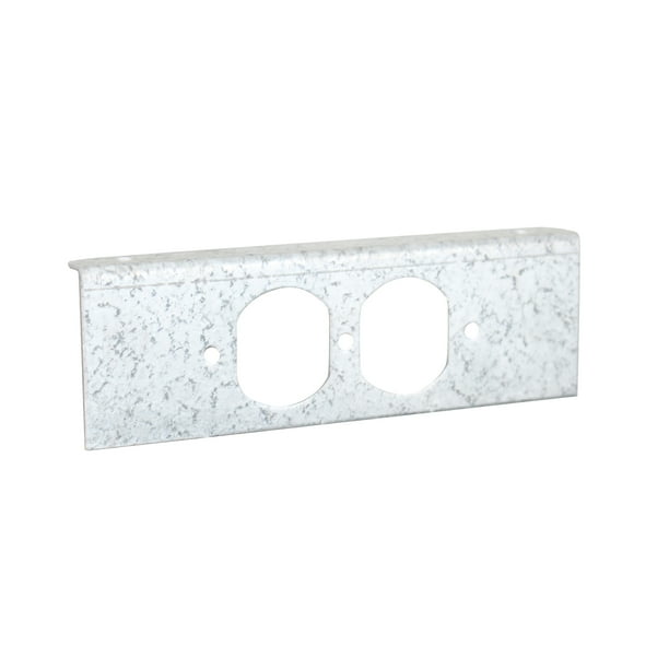 Thomas & Betts 668S-1RP Single Duplex Device Plate 4-Gang Ultra Shallow ... Thomas & Betts 668S-1RP Single Duplex Device Plate 4-Gang Ultra Shallow ...