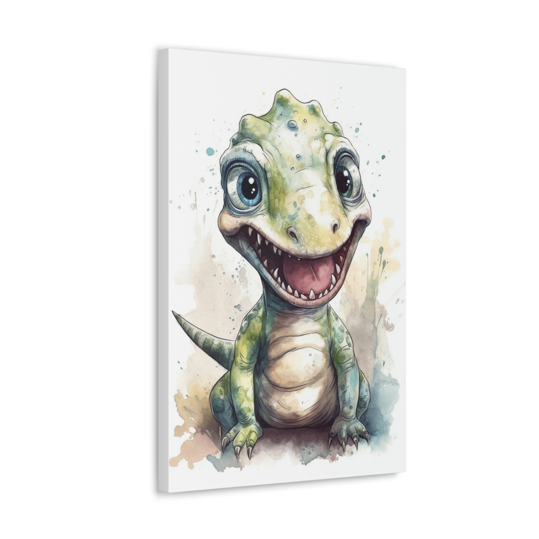 Watercolor T-Rex Painting 2 - Nursery Collection - Bedtime Stories ...