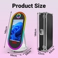 Magic Mirror Photo Booth, 60'' Oval Mirror Photo Booth with 32 ...