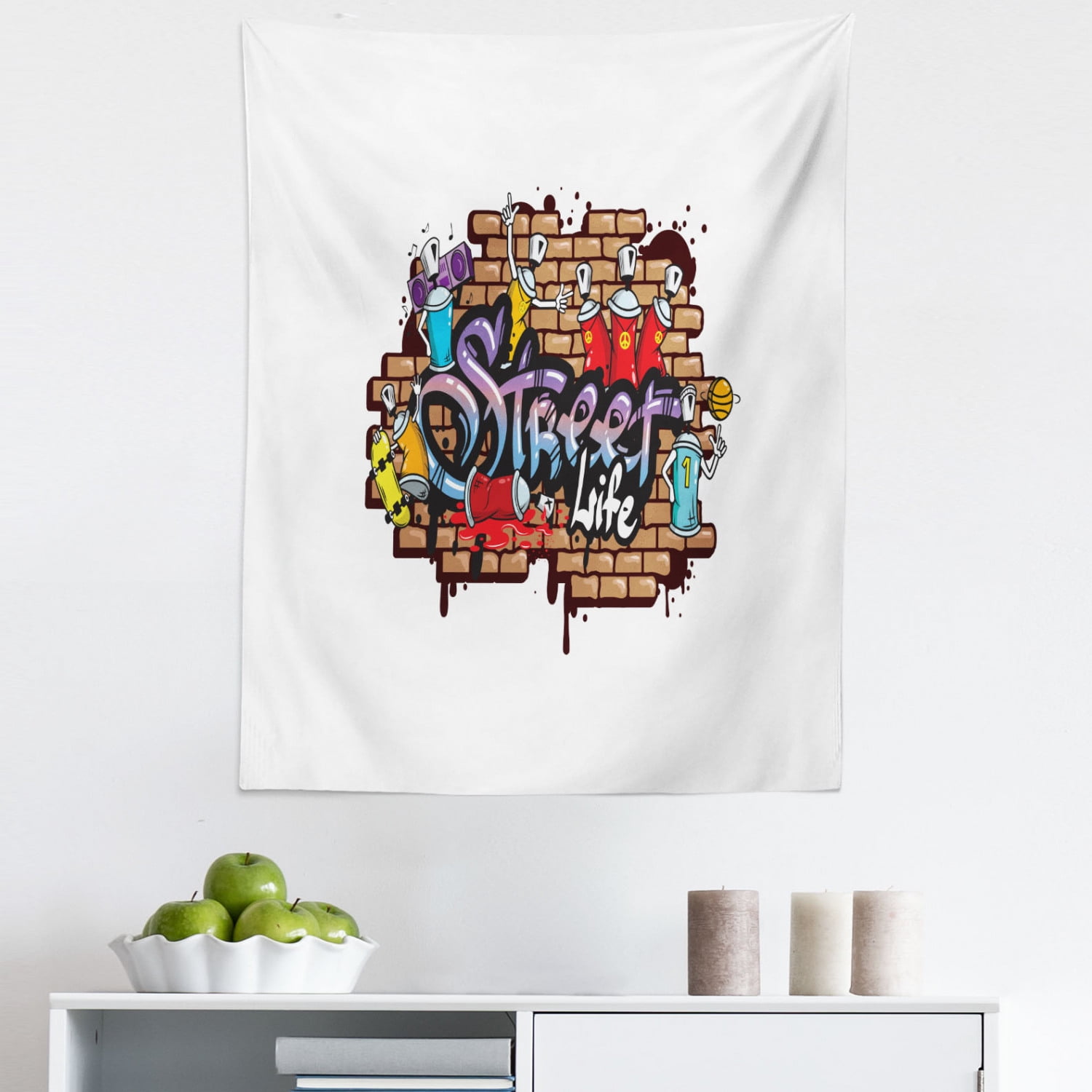 Youth Tapestry, Urban World Street Life Graffiti Art Spraycan ...