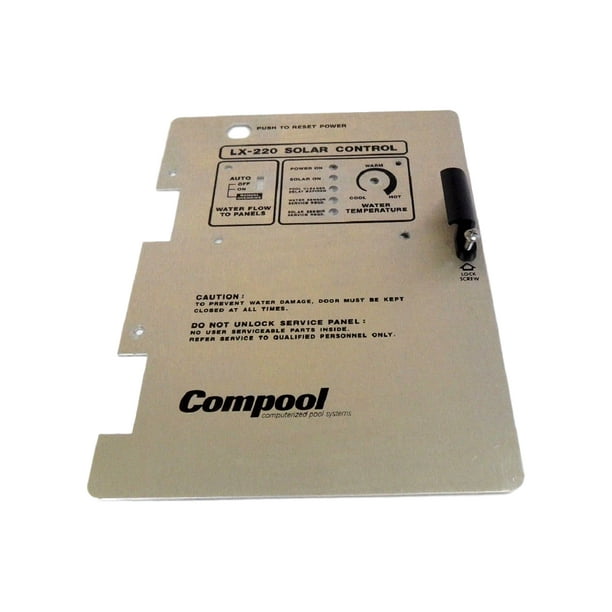 Pentair Compool LX-220 BEZEL Replacement Solar Control Panel LX220 ...
