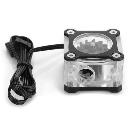 Water Flow Meter,R3 RGB Colorful Computer Flow Meter Computer Supplies ...