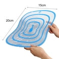 Naierhg 4 Pcs Kitchen Plastic Chopping Block Cutting Board Non-slip ...
