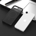 ELEHOLD For iPhone 16e Magnetic Shock-Absorbent PC+TPU Matte Protective ...