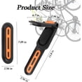 Bike Wall Mount Garage Storage – Rotatable Bike Hanger, Space-Saving ...