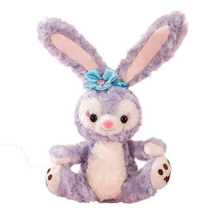 Purple Rabbit Plush Toy Cute Soft Doll Stuffed Figure For Kids ...