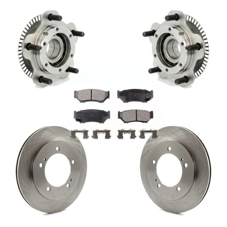 Transit Auto - Front Hub Bearing Assembly With Disc Brake Rotors And ...