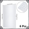 6pcs Aluminium Plates for Mechanical Cutting Precision Machining Mould ...
