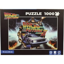 Back to the Future 2 Movie, 500-Piece Jigsaw Puzzle in Plastic Retro Blockbuster VHS Video Case ...