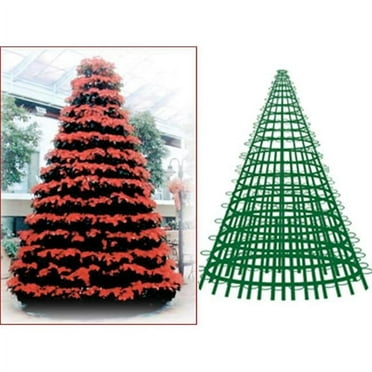 Creative Display 10 ft. Half Round Tree Rack - Green - Walmart.com