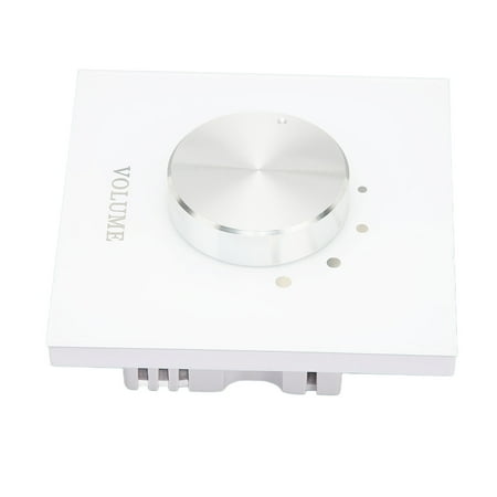 Smart Home Volume Controller, Dual Channel White Professional Button 5 ...