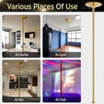 Yaheetech Dance Pole Spinning Static Dancing Pole Portable Removable ...