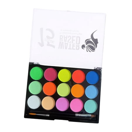 Palette Face Body Paint Set Multicolor Facepaint Pigment Makeup ...