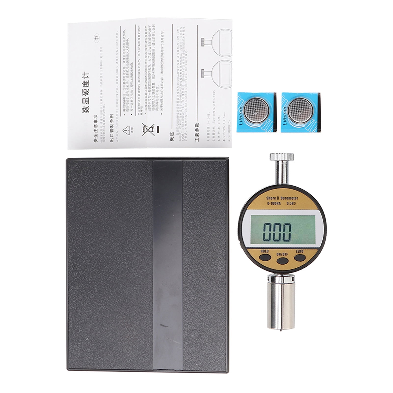 Buy Digital Durometer Meter, Easy Reading Electronic Hardness Tester ...