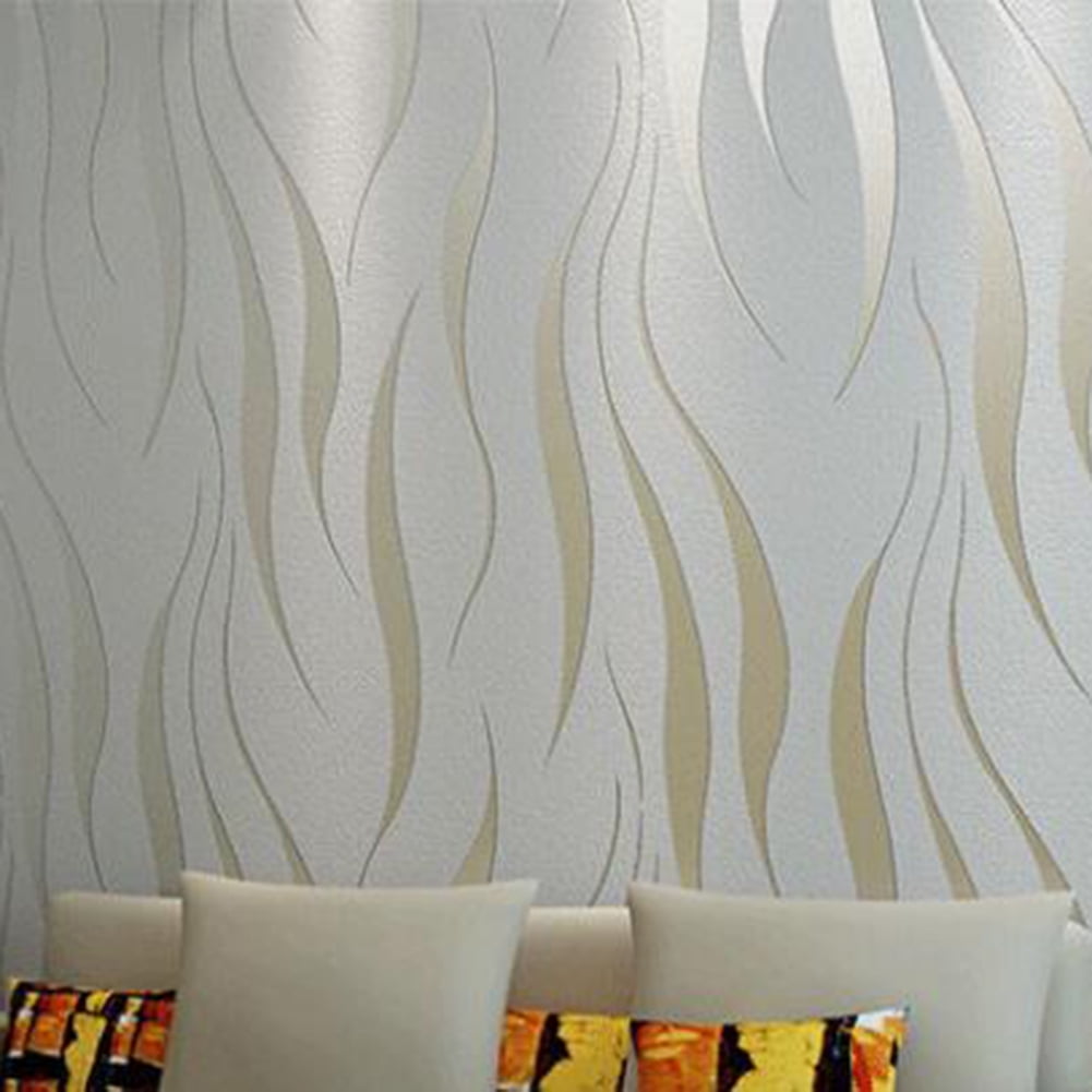 Modern 3D Abstract Geometric Wallpaper Roll For Bedroom Living room ...