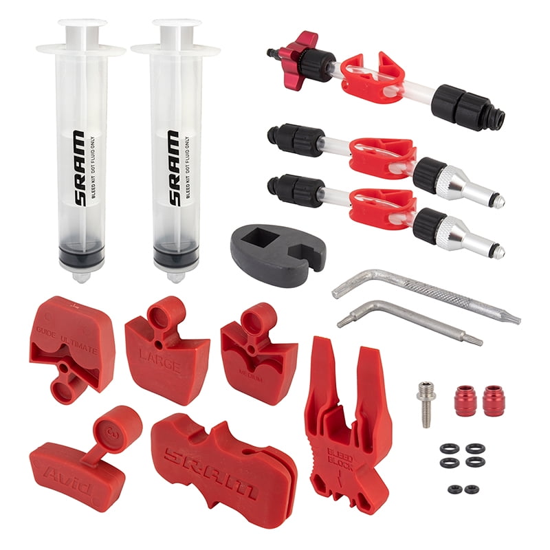 SRAM TOOL BRAKE DISC SRAM BLEEDKIT No/FLUID - Walmart.com
