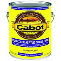Cabot 5 Gallon Solid Acrylic Siding Stain - Exterior Outdoor Wood Stain ...