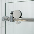Eclipse 64 in. x 78 in. Frameless Glass Sliding Shower Doors - Walmart.com