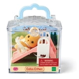 Calico Critters Friends in Mini Carry Cases - Deer with Slide Toy Set ...