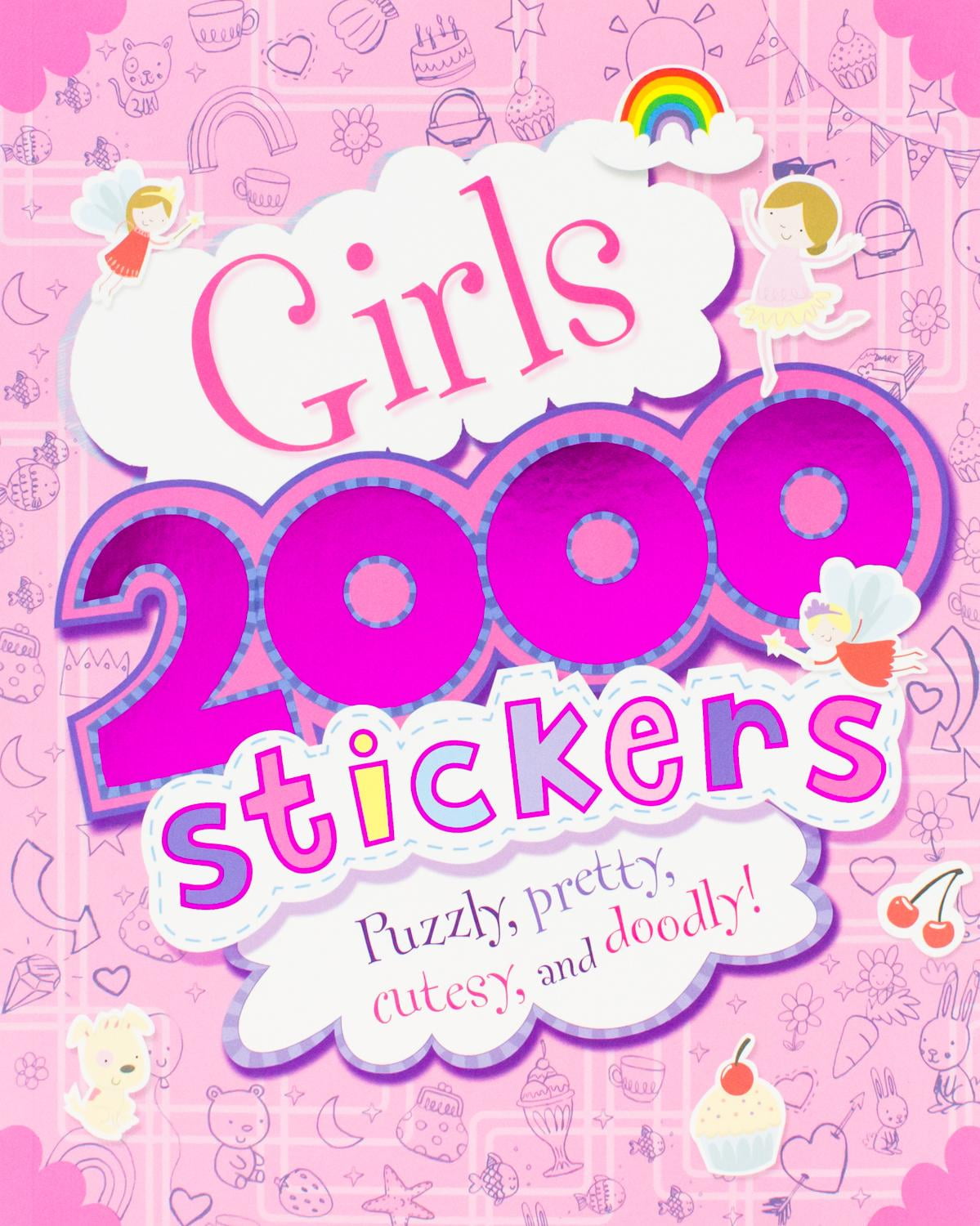2000 Sticker: Girls 2000 Stickers (Paperback) - Walmart.com - Walmart.com