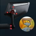 Bike 360 Degree Rotate Bike Handlebar Rearview Mirror Safe Mirror Adjustable Handlebar Bike Rear ...