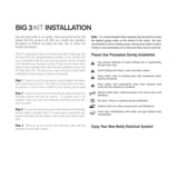 XS Power 350 Amp Big 3 Wiring Upgrade Kit 1/0 AWG 350A BIG3XS New ...