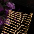 Fancy Metal Hair Clip Combs Side Hair Clip Bridal Wedding Veil Combs ...