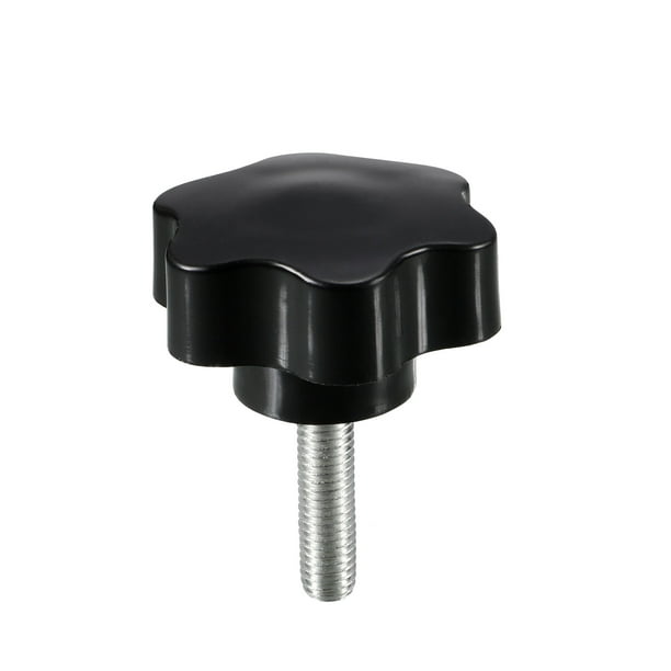 Clamping Screw Knob 47mm Dia Plum Hex Shaped Grips Star Knob M8 x 30mm ...