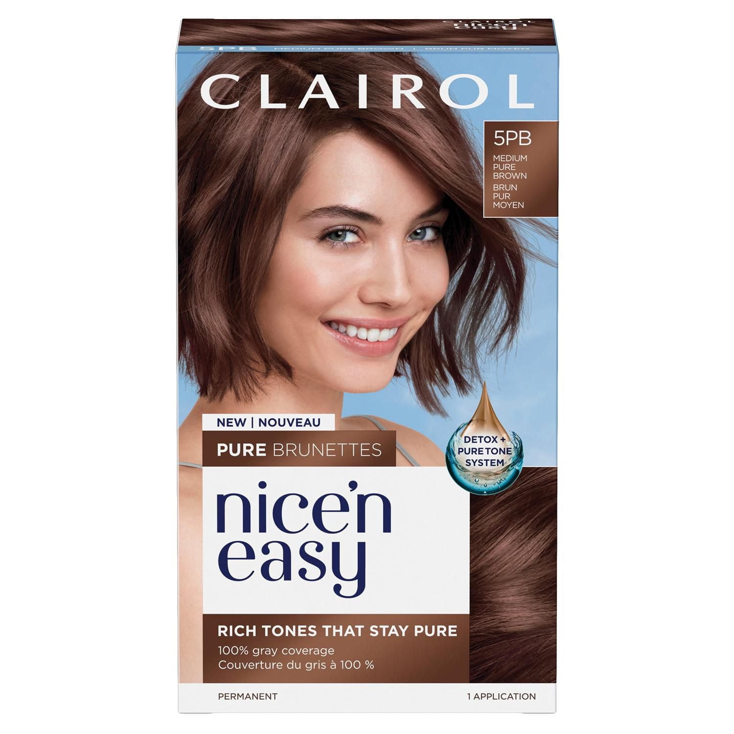Click here for Clairol Bold & Bright Pure Brn 5pb Mpurbrn prices
