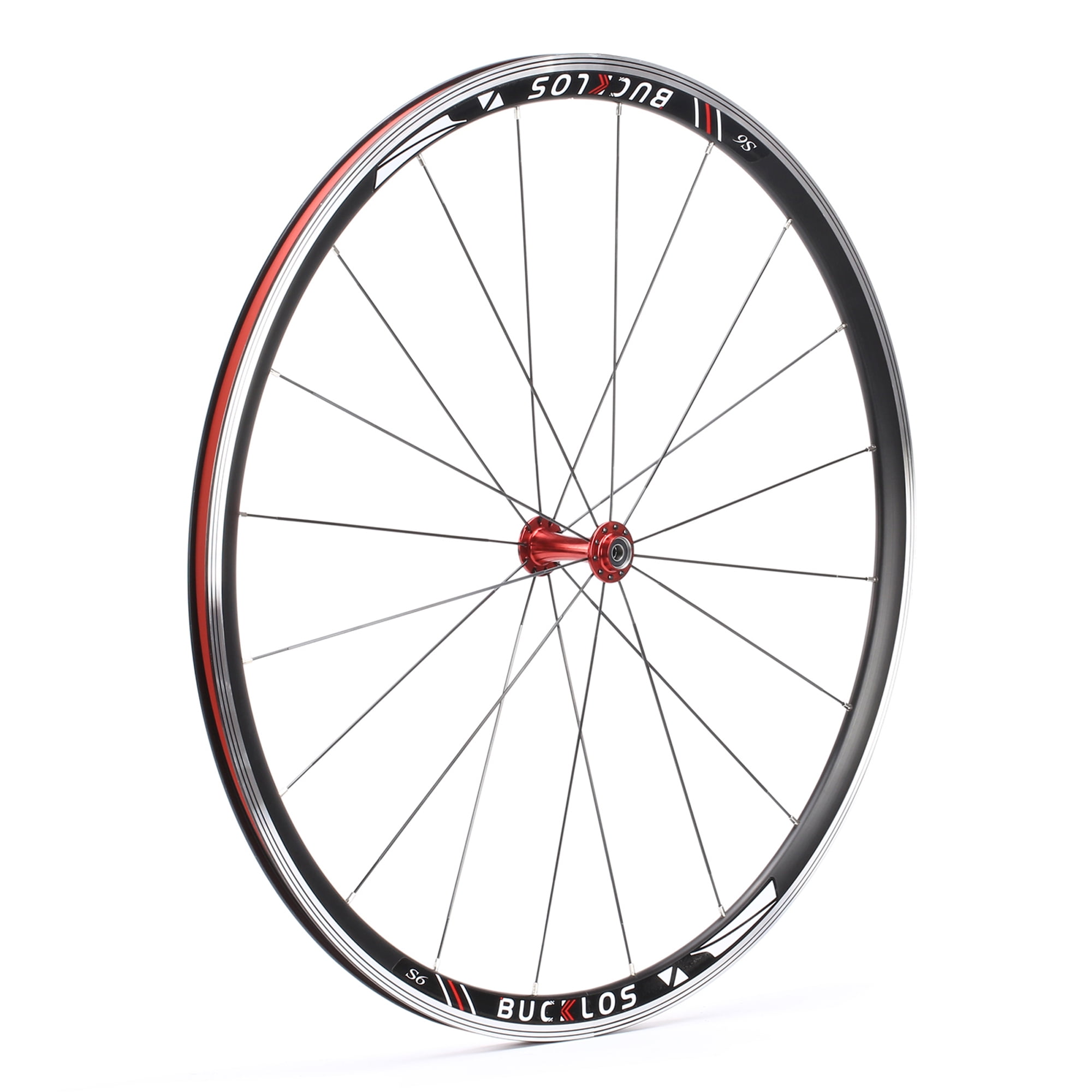 BUCKLOS Road Bike 700c Wheelset, V Brake Aluminum Hub Road bike wheels ...