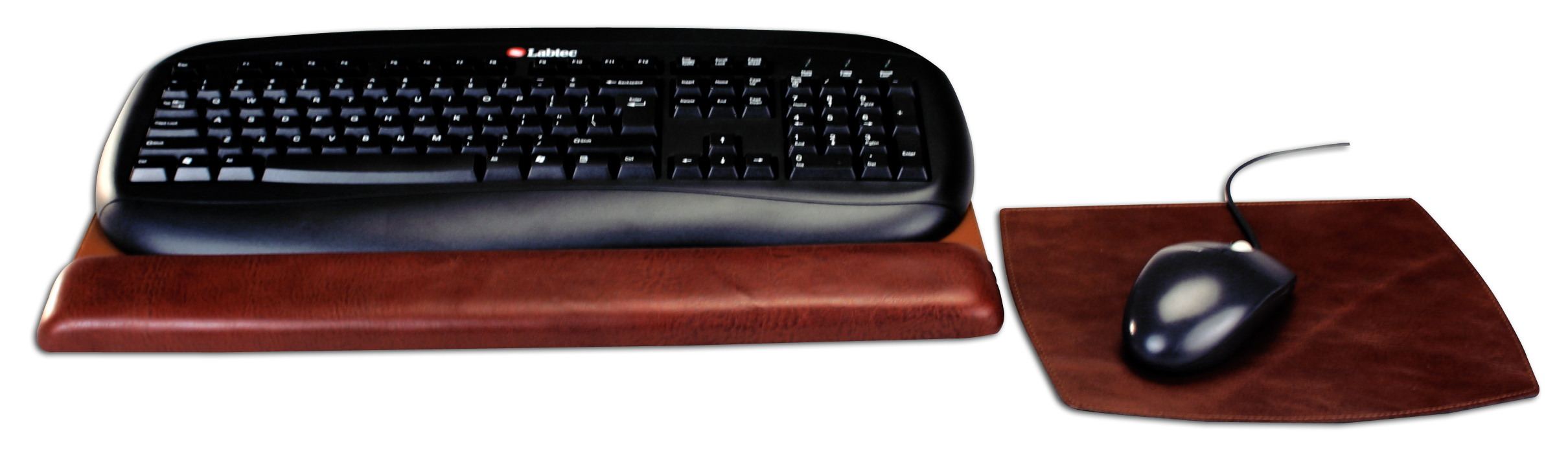 Mocha Leather Mouse/Keyboard Pad - Walmart.com