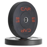 CAP Barbell Olympic Rubber Bumper Plates (Pairs/Singles by sizes ...