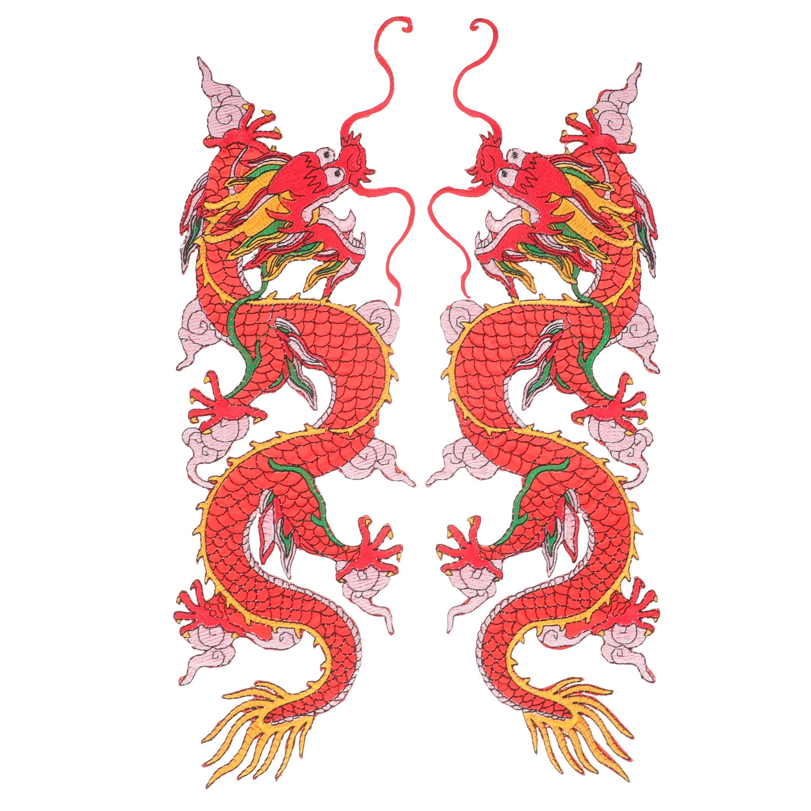 Click here for Ounona 2pcs Compact Clothes Patches Dragon Designe... prices