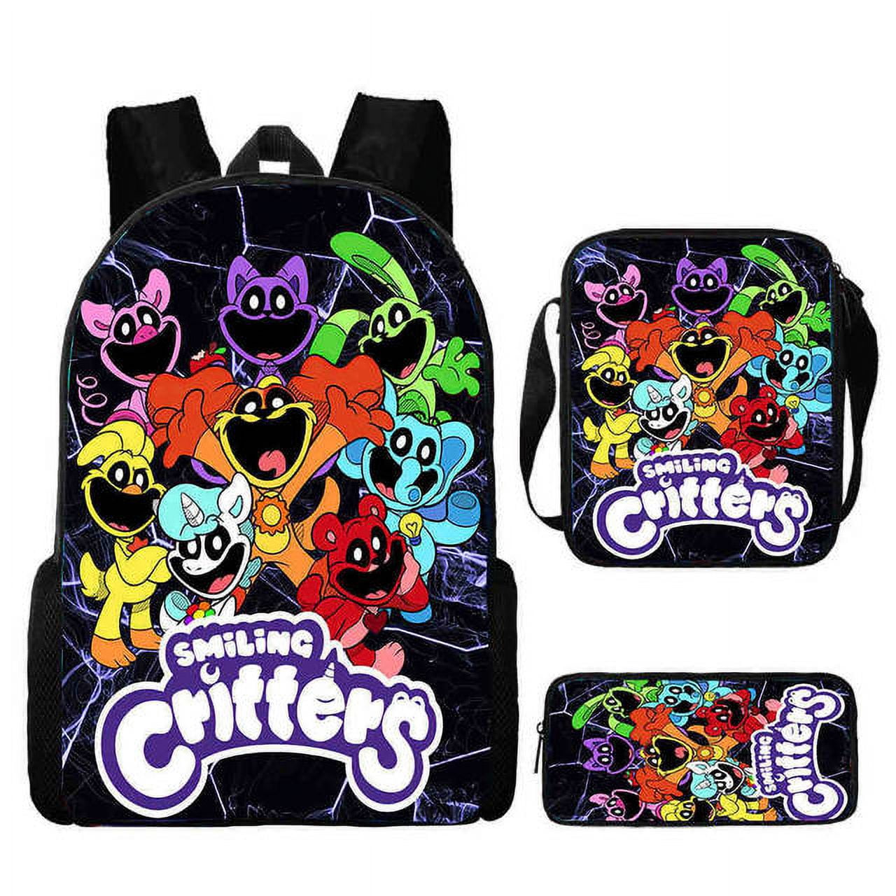 Click here for Lnyulong 3pc Set Smiling Anime Critters School Bag... prices