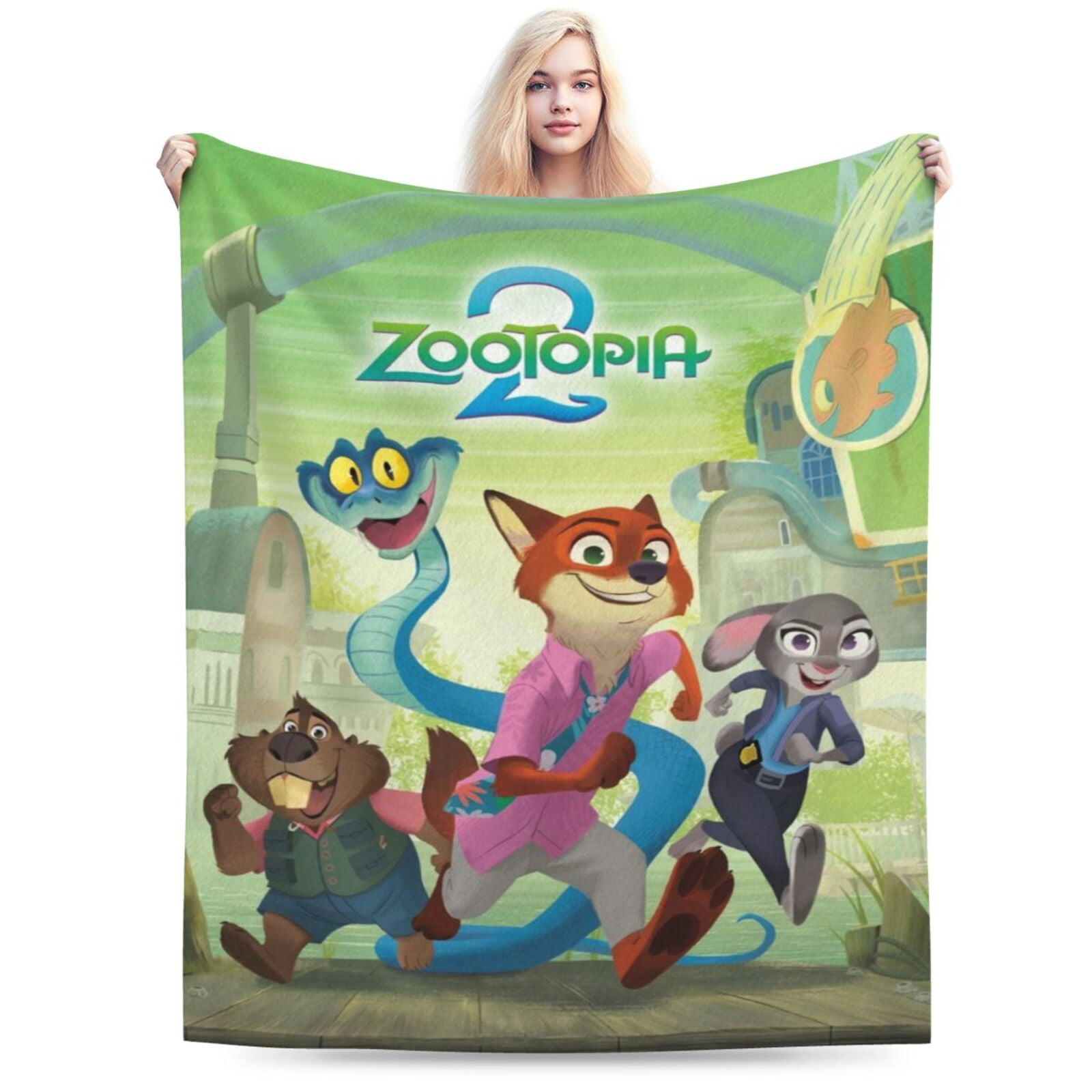 Click here for Ptkqgjis Zootopia 2 Throw Blanket Ultra Soft Warm... prices