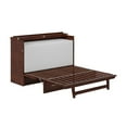 Northfield Queen Size Solid Wood Modern Murphy Bed Chest with Gel ...