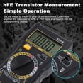 Riousery Digital Multimeter, 1999 Counts, AC DC Voltage Tester with ...