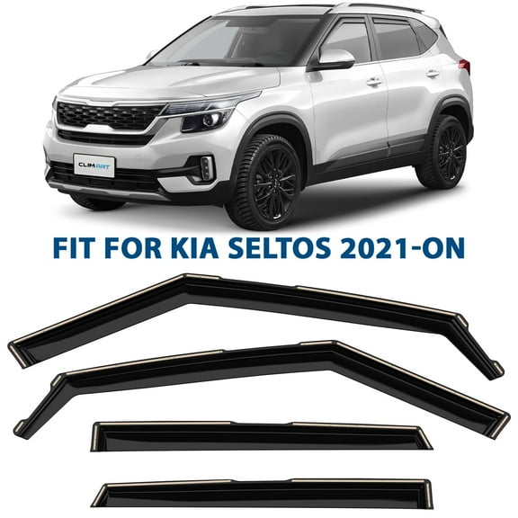 CLIM ART in-Channel Incredibly Durable Rain Guards for Acura MDX 2022 ...