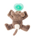 Nookums Paci-Plushies Buddies, Scruffy Puppy Pacifier Holder - Walmart.com