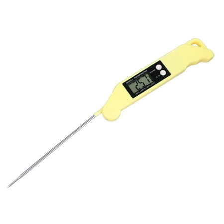 Instant Read Meat Thermometer Digital Food Thermometer Yellow - Walmart.ca