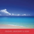 2020 Tropical Beaches Daily Desktop Calendar - Walmart.com