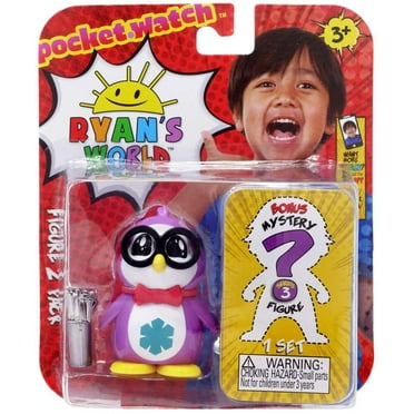 Ryan's World Mini Figure with Accessory Tag with Ryan Mystery Pack ...