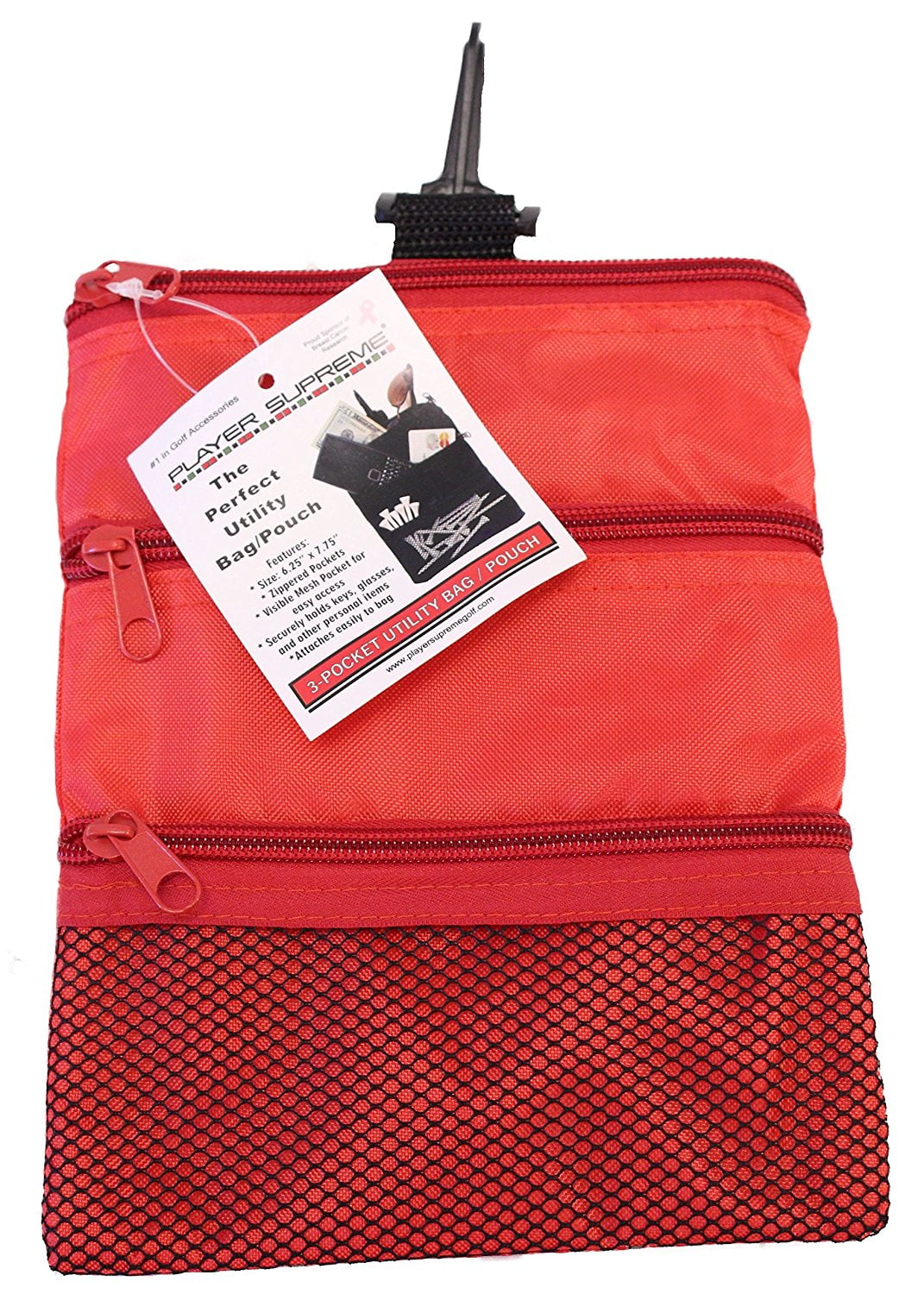 Multi-Pocket Tote Hand Bag and Valuables Pouch - Walmart.com