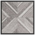 Tira 22 Inch Outdoor Side End Table, Tile Top, Black, Light Gray Finish ...
