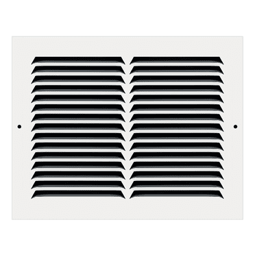 170 TRUaire Stamped Louver Steel Grille 12"x12" - Walmart.com