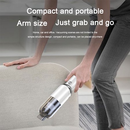 Clairlio 13000Pa Auto Cleaning Machine Portable Wireless Rechargeable ...