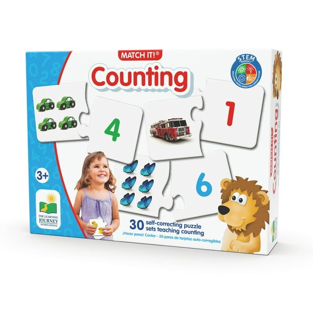The Learning Journey Match It Math Set (30 Pieces) - Walmart.com