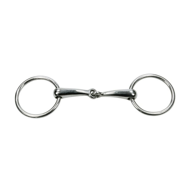 SS Pony Mini Horse 3.5" Mouth Loose Ring Snaffle Bit 35334-3.5 - Walmart.com