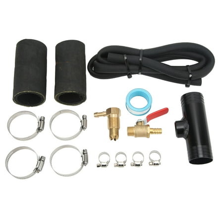 Diesel Fuel Auxiliary Install Kit, Aluminum Tee Flexible ABS 11025 ...