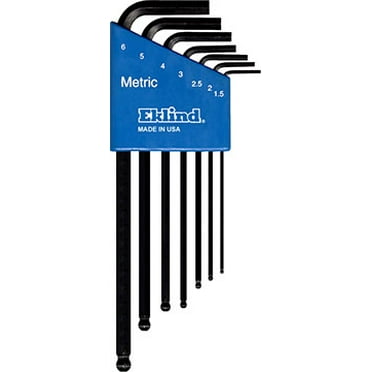 Eklind 17609 Double-Ball Hex Key Metric 9 Piece Set - Walmart.com